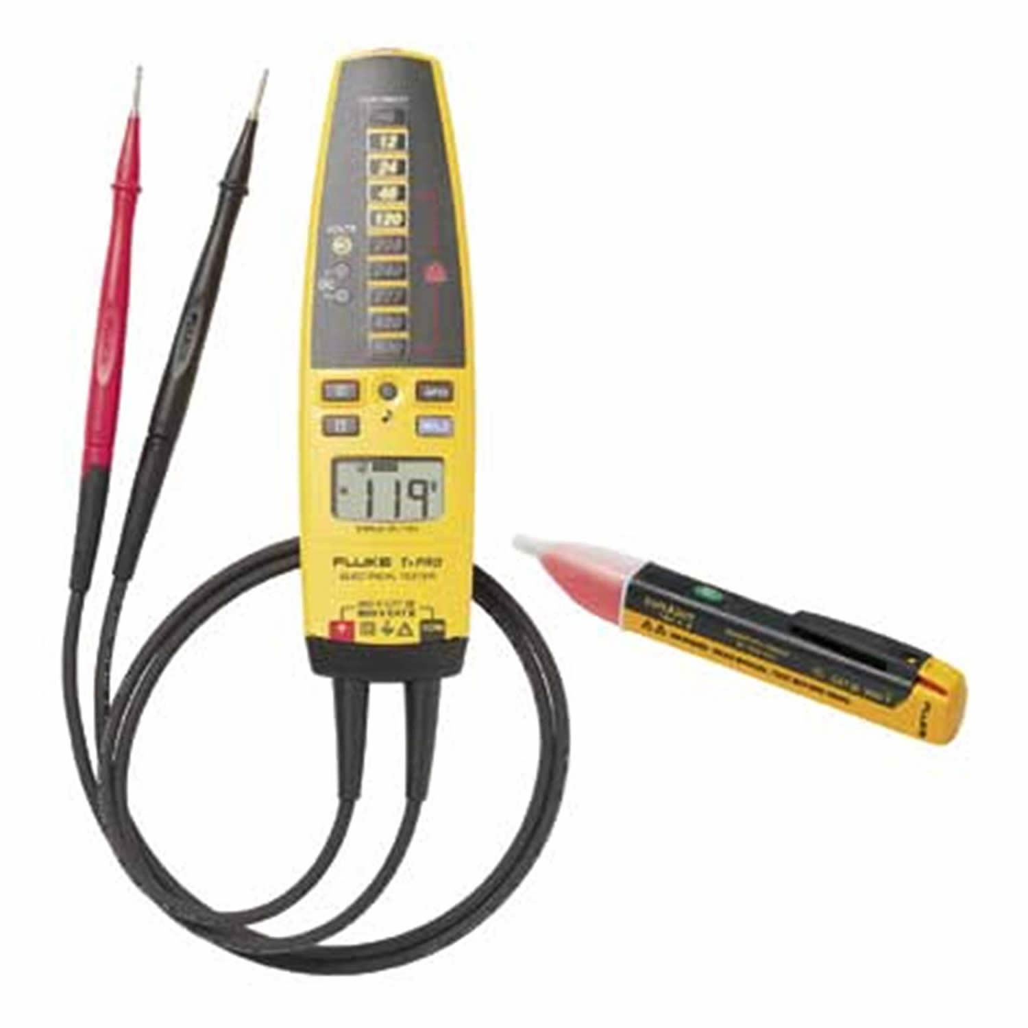 Fluke T+ [T+PRO] Electrical Tester with Rotary Field Indicator ...